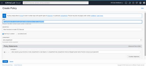 Example Of Oci Function As Resource Principal Enabled To Invoke Oci Services Conclusion Amis