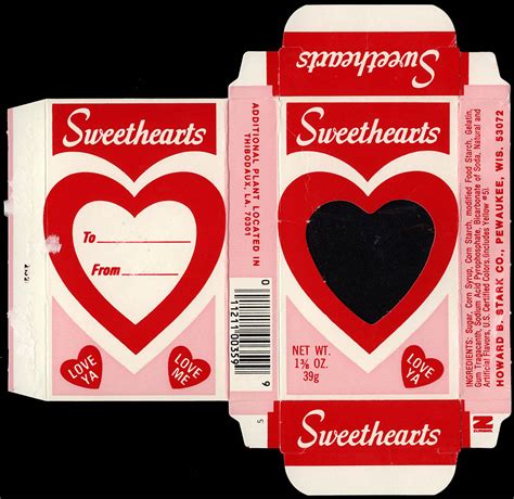 Sweethearts Box Template Web The Sweethearts Box Prints Out On Four