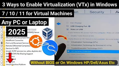 How To Enable Virtualization In Windows 10 And 11 2025 Hardware