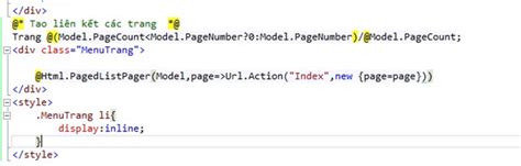 Aspnet Mvc Phân Trang