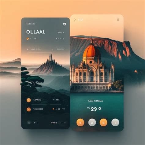 Travel App Ui Ux Design Travel App App Design Layout Tourism Design