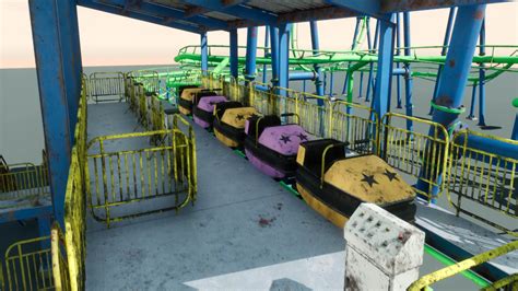 roller coaster 3d model by yuribarinov