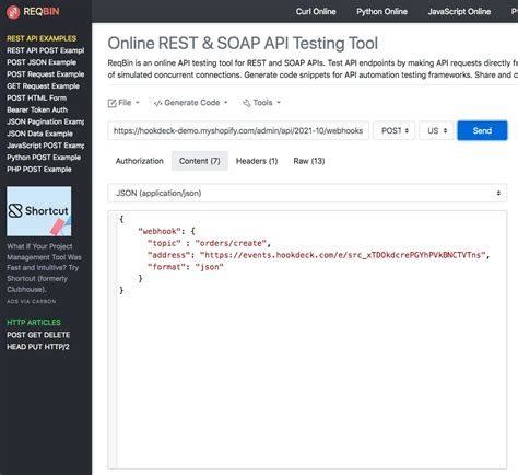 How To Create Shopify Webhooks With The Shopify Admin Api Tutorial