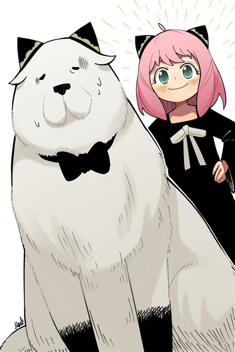 Anya And Bond By Dakukay On Deviantart