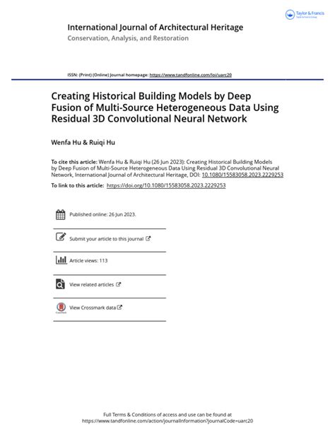 4 Creating Historical Building Models Pdf Lidar Deep Learning