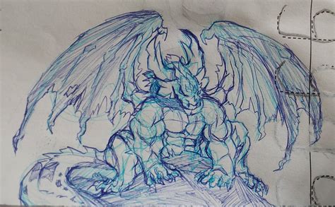 Buff Dragon Doodle By Wenttowherethefox On Deviantart