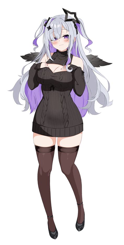 Miya Anko Amane Konata Hololive Absurdres Highres 1girl Black