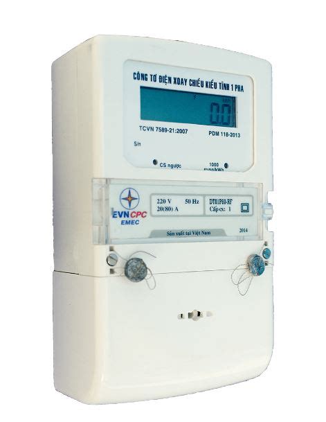 Công Tơ điện Tử 1 Pha Dt01p80 Rf 2080a Cpc Emec Tìm Mua Công Tơ