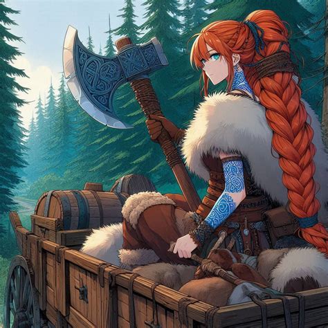 Barbarian Girl By Monstergirlasmr On Deviantart