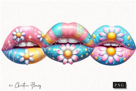 Pastel Easter Lips Png Easter Png 3456549
