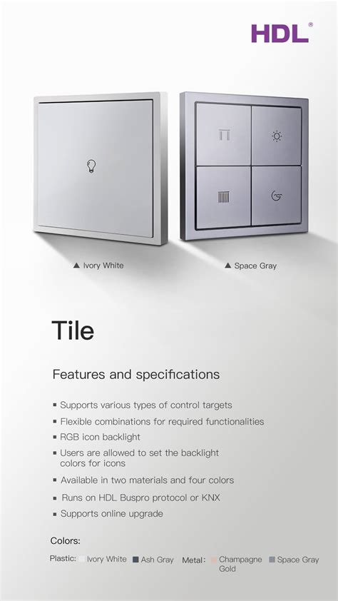 Hdl Automation Introducing The Hdl New Panel Tile