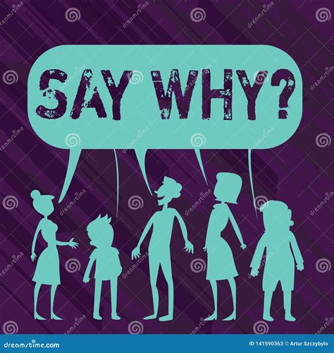 Conceptual Hand Writing Showing Say Whyquestion Business Photo