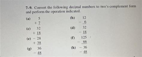 Solved Subtract The Following Hexadecimal Numbers A Chegg