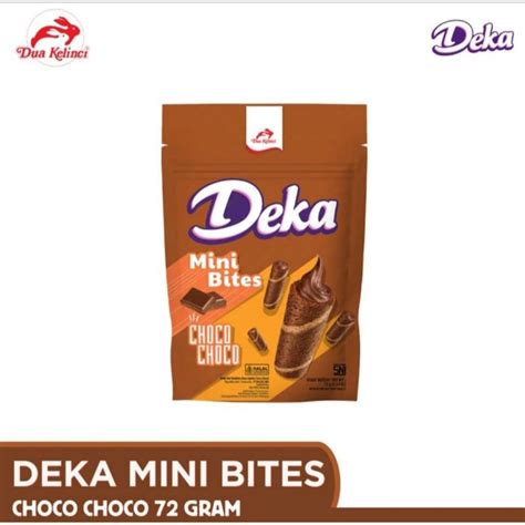 Jual Deka Mini Wafer Bites Choco Choco 72gr Shopee Indonesia
