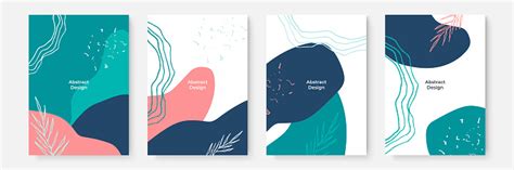 꽃 배경 세트 인사말 카드 또는 커버 프리젠 테이션 디자인 템플릿을위한 복사 공간이있는 최소한의 트렌디 한 스타일의 추상적 인 창조적 인 배경 어스 톤 컬러 소셜 미디어