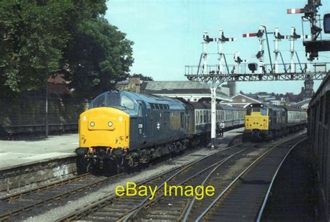 Photo Railway 6x4 Class 37 37216 Passenger Train At Scarborough 158