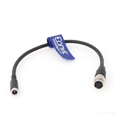 Eonvic Cable Dc V Female To Pin Hirose Power Cable B Fujinon Canon Nikon Lens Gh