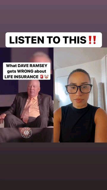 Malik Carter On Instagram Whole Life Insurance Ramsey Got Instagram
