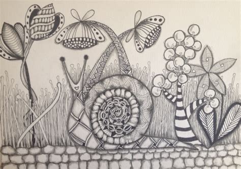 Art By Yukari Organic Tangle Patterns