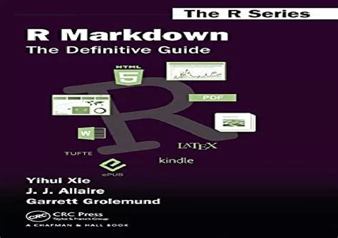 ppt pdf book r markdown the definitive guide chapman and hall crc