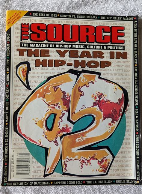 1992 The Source The Year In Hip Hop Etsy