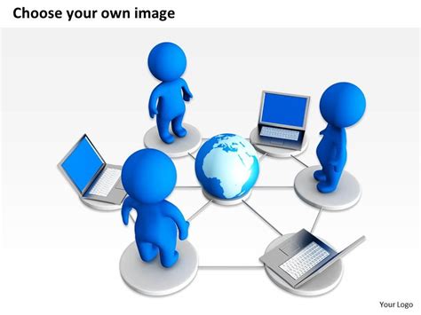 D Illustration Of Global Networking Ppt Graphics Icons PPT Images Gallery PowerPoint Slide