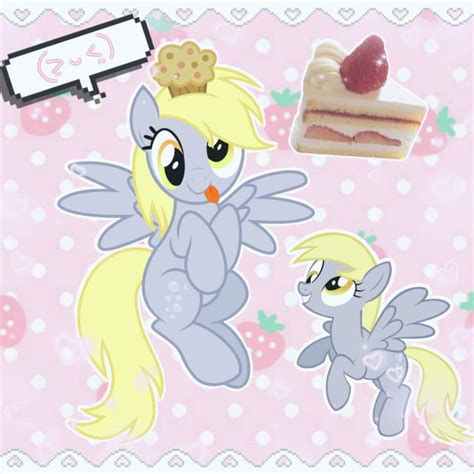 Derpy Hooves Strawberry Muffin Cake Pfp Profile Picture Mlp My Little