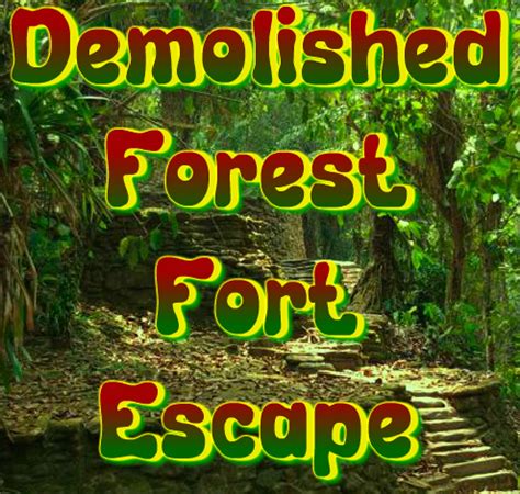 Demolished Forest Fort Escape Play Online On Flash Museum 🕹️