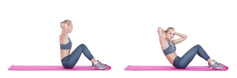 스포츠웨어에 아름 다운 금발 소녀 흰색 배경에 피트 니스 매트에 운동을 않습니다 컬렉션을 설정합니다 가냘픈에 대한 스톡 사진 및 기타 이미지 Istock