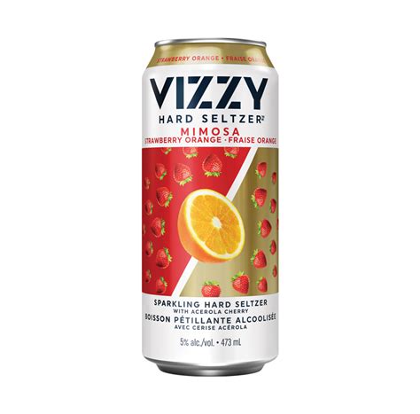 Vizzy Mimosa Strawberry Orange 473 Kingsway Liquor