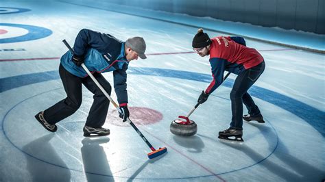 Directional Sweeping Curling Lesson 25 Ice Curling