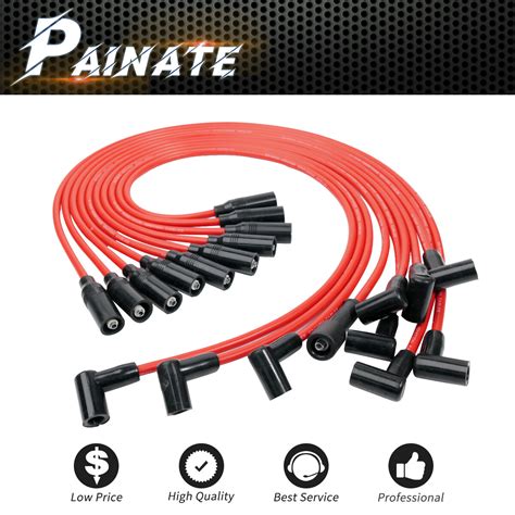 10x Spark Plug Wire Set For 1992 1997 Chevy Gm Lt1 Lt4 57l 43l Chev