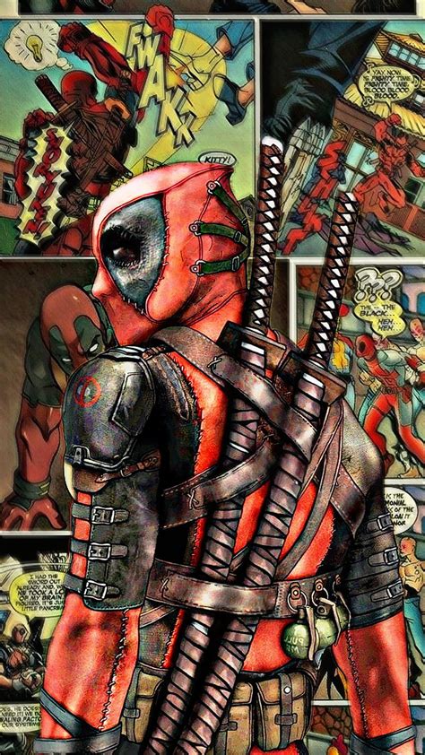 Deadpool Comic Wallpaper