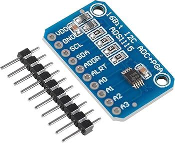 I2C ADS1115 16 Bit ADC Channel Module With Programmable 44 OFF