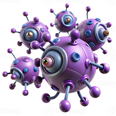 Exquisite Surreal Nanobot Swarm Microscopic Robots Swirling Motion