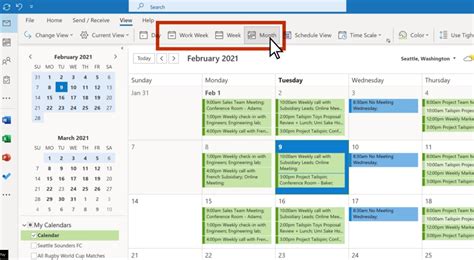 Outlook Calendar