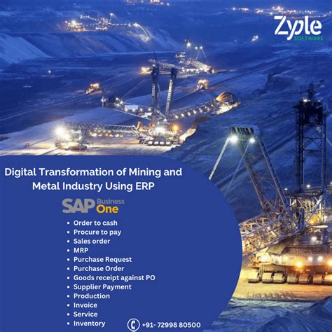 Digital Transformation Of Mining And Metal Industry Using Sap Business