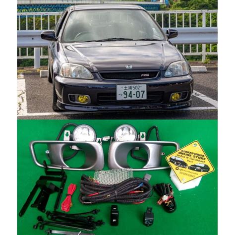 Jual Foglamp Lampu Kabut Honda Civic Ferio Facelift 1999 Sd 2000 Shopee Indonesia