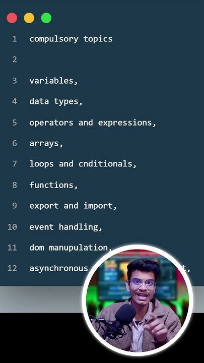 Must Needed Javascript Topics For React Js Shorts Reactjs Javascript