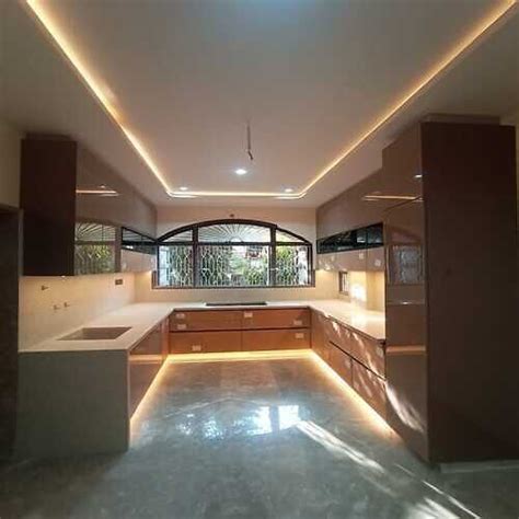 Easy To Clean Modern Design Modular Kitchen Cabinets With Rectangular Shape At 60000 00 Inr In