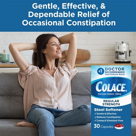 Colace Stool Softener Capsules And Tucks Medicated Cooling