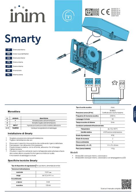 Inim Smarty Quick Start Manual Pdf Download Manualslib