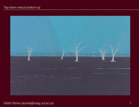 Pdf Top Down Versus Bottom Up · Top Down Versus Bottom Up 1999 2008 To 2024 2033 Temperature
