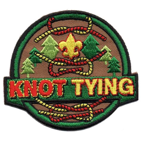 Knot Tying Patch • Advantage Emblem And Screen Printing