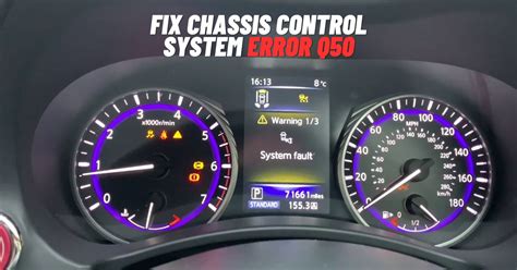 Chassis Control System Error Q Fix Viraltalky
