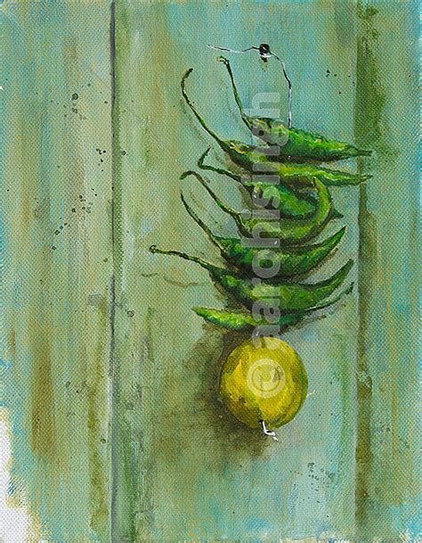 Nimboo Mirchi 6 Art By Aarohi