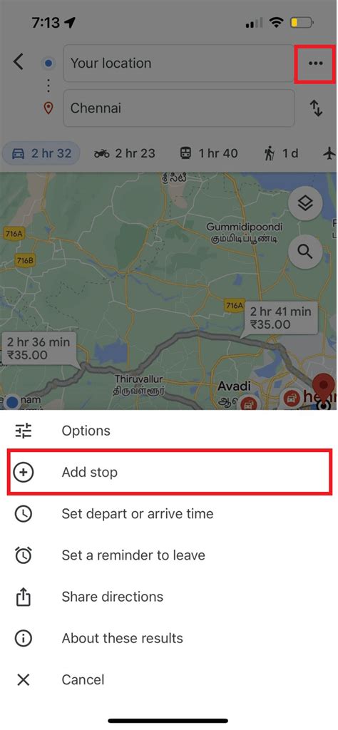 如何获取具有多个目的地的 Google 地图最快路线 techblik
