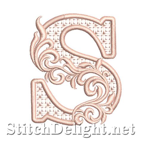 Sds1141 Fancy Block Font S