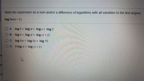 solved write the expression as a sum and or a difference of