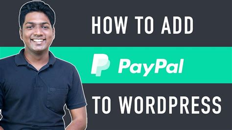 How To Add Paypal Payment Gateway In Wordpress Youtube